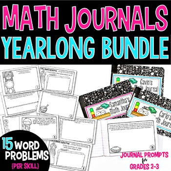 2nd Grade Math Journals Yearlong BUNDLE – Simply Skilled Teaching
