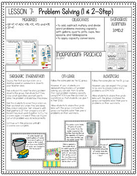 3rd Grade Guided Math Capacity – Simply Skilled Teaching