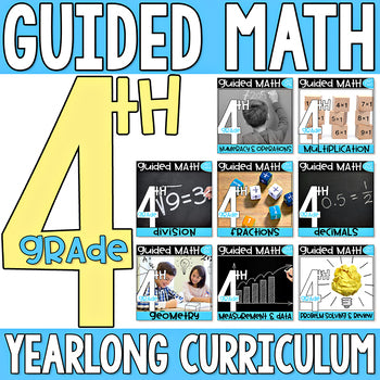 4th Grade Guided Math Yearlong Curriculum – Simply Skilled Teaching