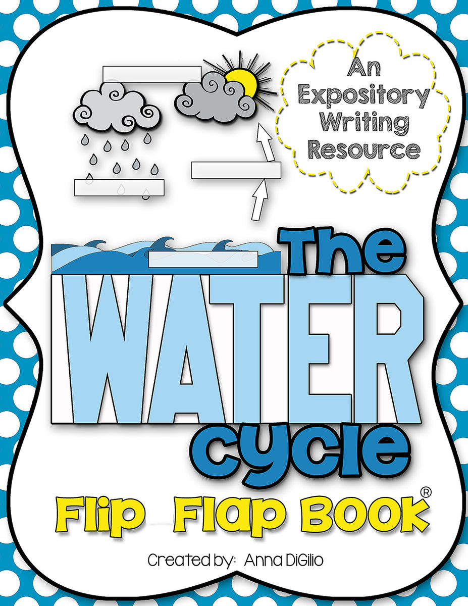 Water Cycle Flip Flap Book® | Distance Learning – Simply Skilled Teaching